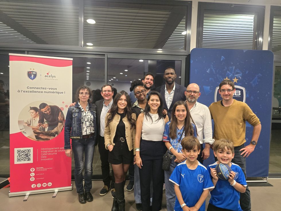 Parrain du match du MHB ! - Acelys Services Numériques